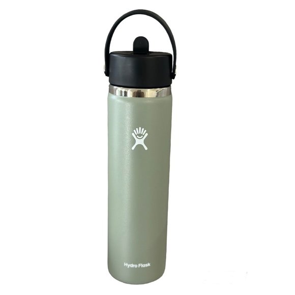 Hydro Flask | Dining | Hydro Flask Agave Green Sage 24 Oz Wide Flex Cap ...